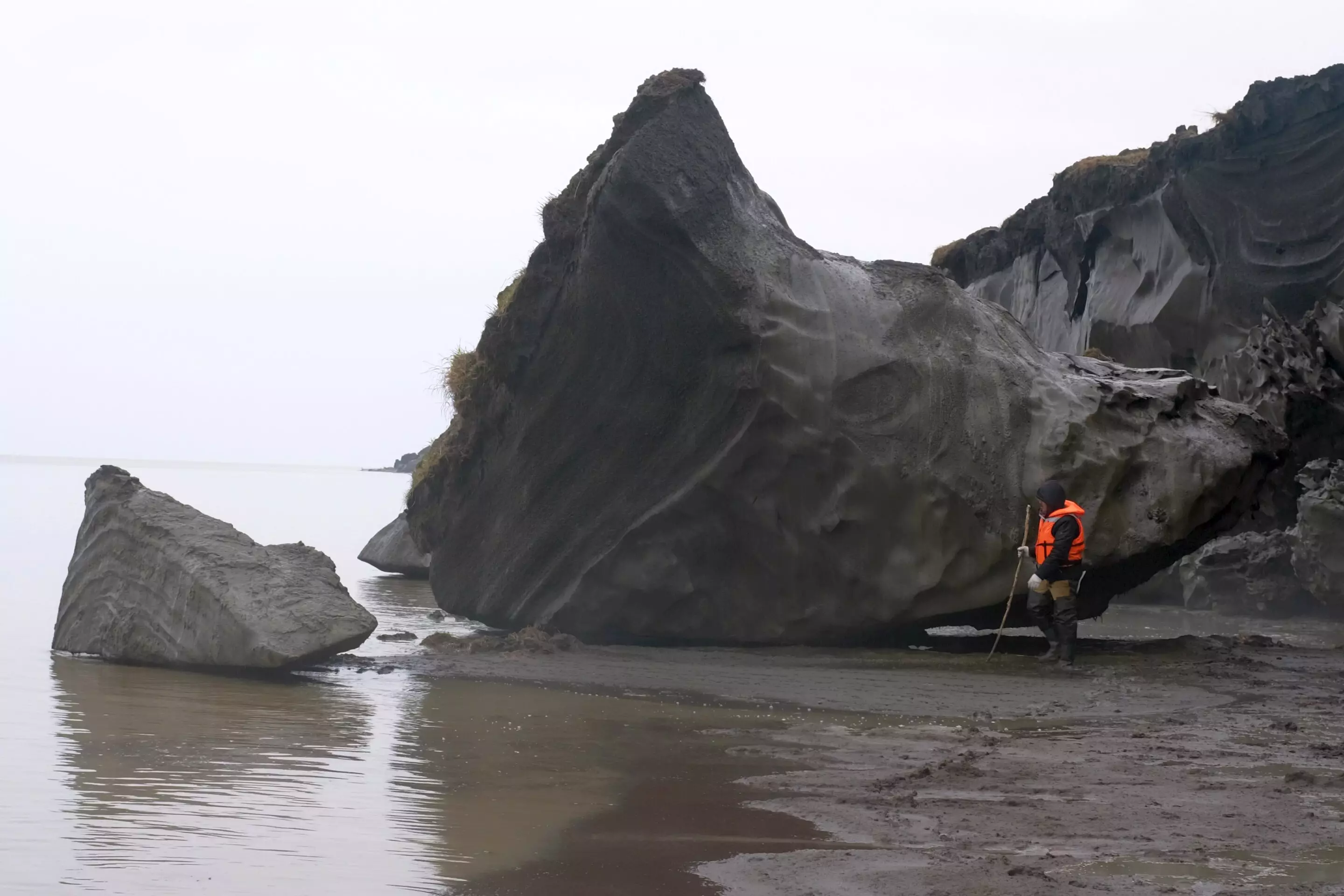 Арктический берег 2024. Costal erosion.