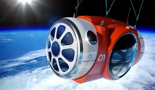 Empresa prueba con éxito globo de turismo espacial (Actualización)